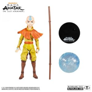 McFarlane Toys Avatar: The Last Airbender Aang 7" Action Figure with Accessories