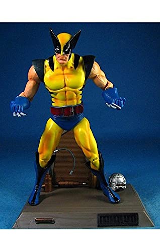 Diamond Select Toys 7-Inch Wolverine Action Figure with Deluxe Weapon X-Base and Display-Ready Packaging with Side Panel Artwork