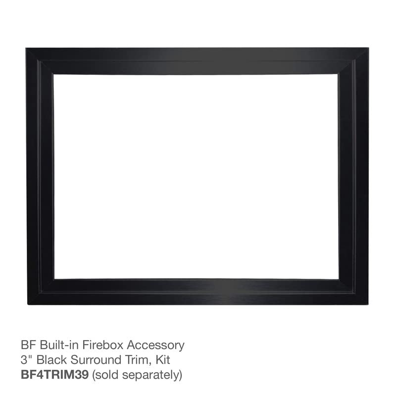 Dimplex BF Series 4-Piece Trim Kit for Model BF39DXP (Model: BF4TRIM39), Black