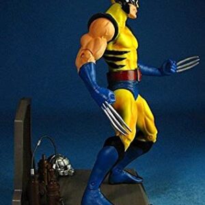 Diamond Select Toys 7-Inch Wolverine Action Figure with Deluxe Weapon X-Base and Display-Ready Packaging with Side Panel Artwork