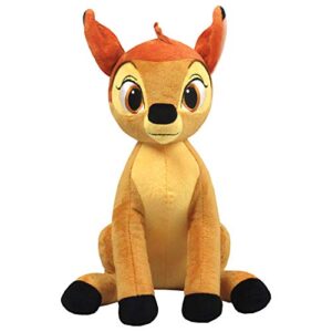 disney classic 13-inch large plush stuffed animal, bambi, deer, super soft plush