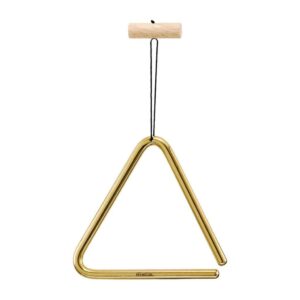 Meinl Percussion TRI15B 6-Inch Solid Brass Triangle with Metal Beater