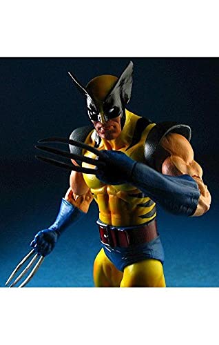 Diamond Select Toys 7-Inch Wolverine Action Figure with Deluxe Weapon X-Base and Display-Ready Packaging with Side Panel Artwork