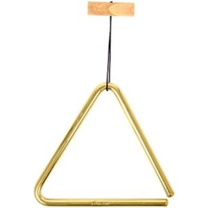 Meinl Percussion TRI15B 6-Inch Solid Brass Triangle with Metal Beater