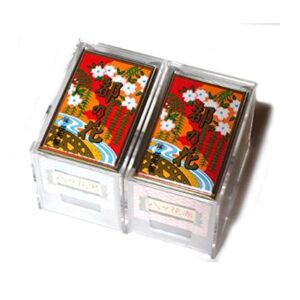 Nintendo Japanese Playing Cards Game Set Hanafuda Miyako no Hana Black