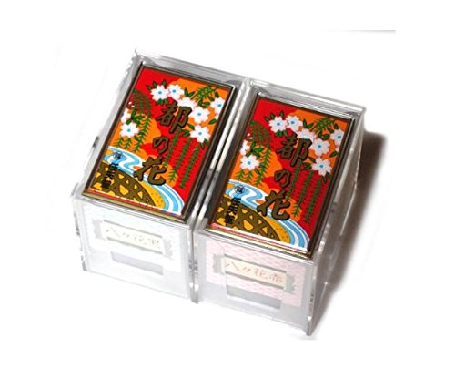 Nintendo Japanese Playing Cards Game Set Hanafuda Miyako no Hana Black