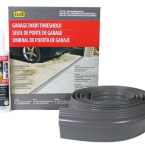 M-D Building Products 50100 10 ft. Gray Vinyl Garage Door Threshold Kit