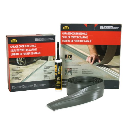 M-D Building Products 50100 10 ft. Gray Vinyl Garage Door Threshold Kit