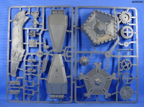 Games Workshop 99120101069" Space Marine Drop Pod Tabletop and Miniature Game, Black