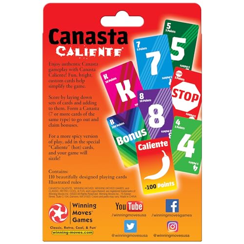 Winning Moves Games Canasta Caliente (Packaging may vary)