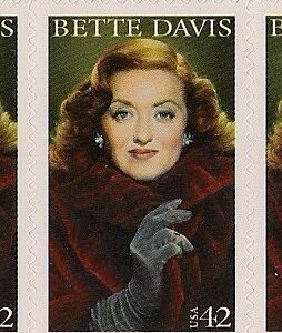 Bette Davis Legends of Hollywood pane of 20 x 42 cent us U.S. Postage Stamps