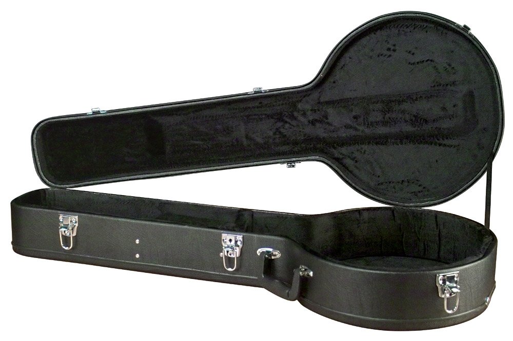 Carrion C-2901 Black Hardshell 5-string Resonator Banjo Case,NEW