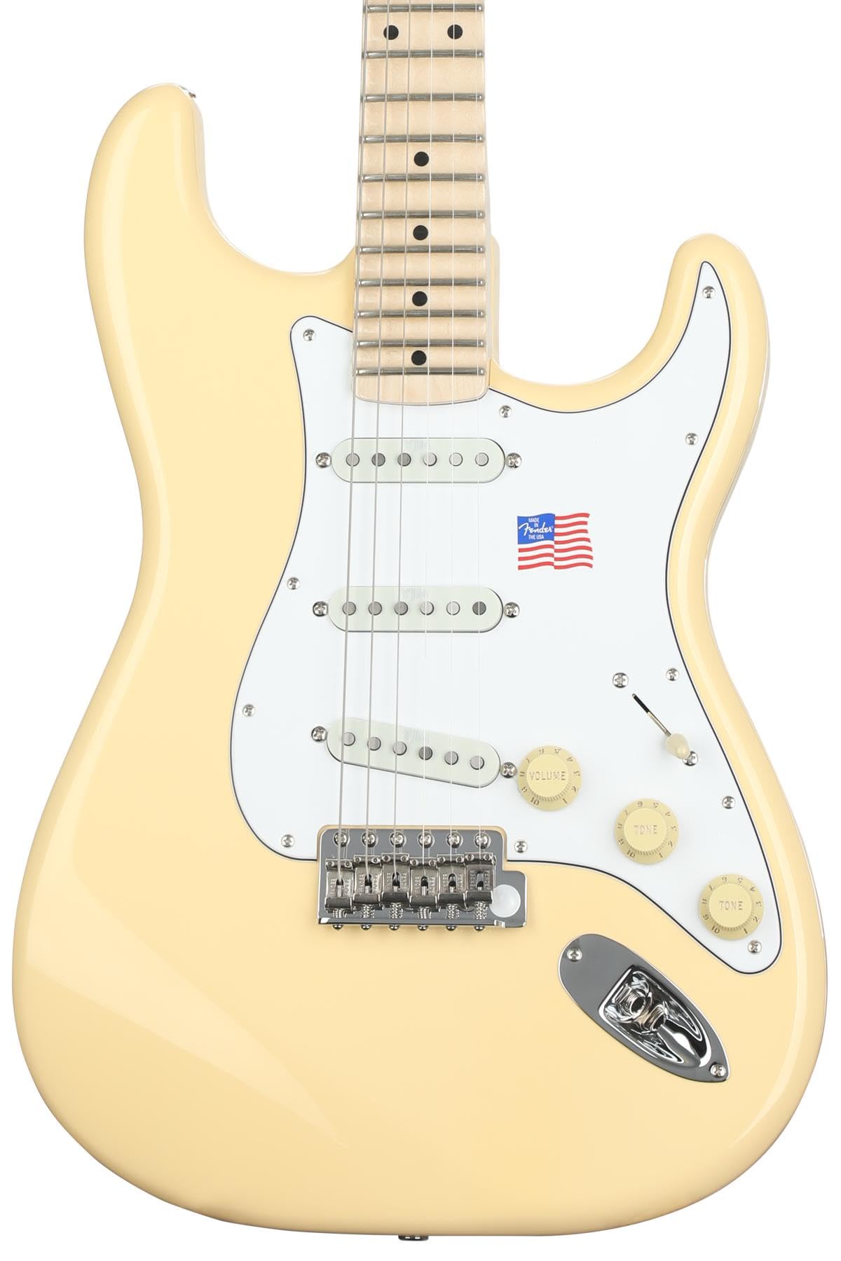 Fender Yngwie Malmsteen Stratocaster, Scalloped Maple Fretboard - Vintage White