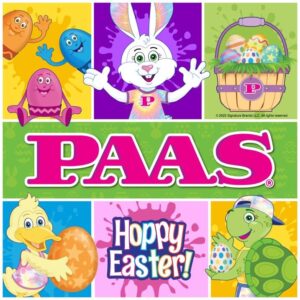 PAAS Tie Dye Easter Egg Decorating Kit - America's Favorite Easter Tradition