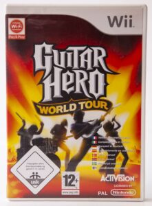 guitar hero world tour guitar game for nintendo wii (game only)