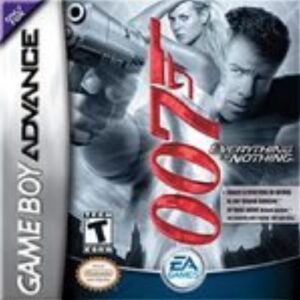 007 everything or nothing & world poker tour game boy advance 2 game gift set