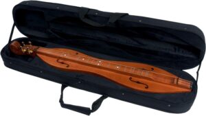 applecreek acd200 hourglass solid-top cherry dulcimer pack