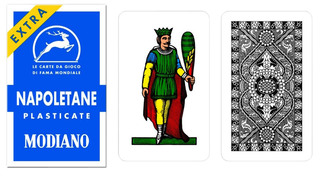 Modiano Neapolitan 97/31, Regional Playing Cards