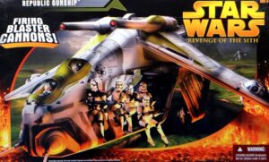 hasbro star wars clone wars animated series exclusive vehicle republic gunship