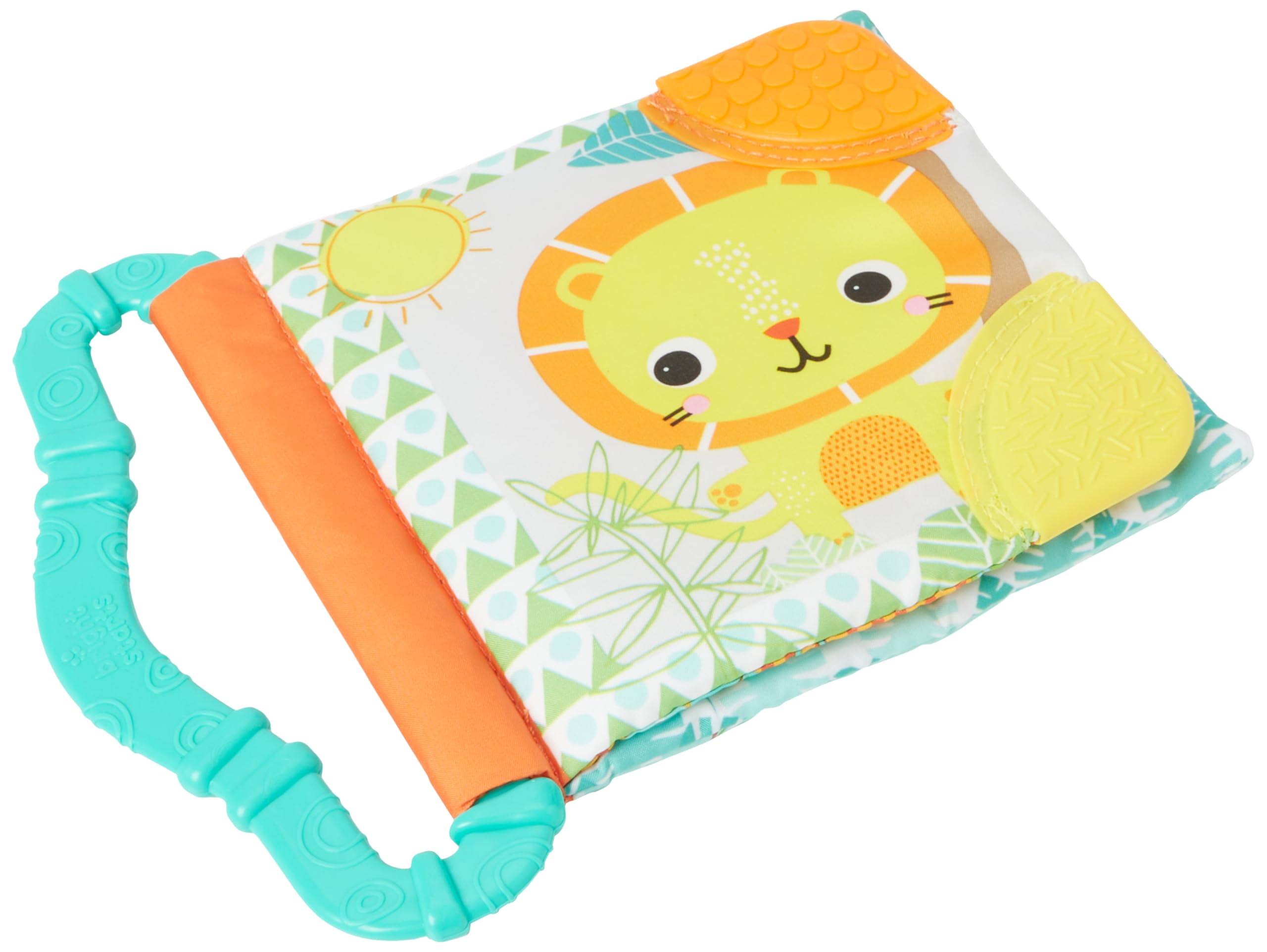 Bright Starts Teethe & Read Soft Book Toy, Ages 3 Months +, Style May Vary