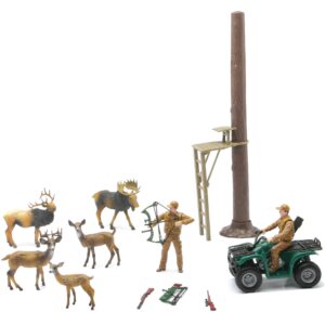 NewRay Toys Wild Life Hunter Deer Hunting Play Set