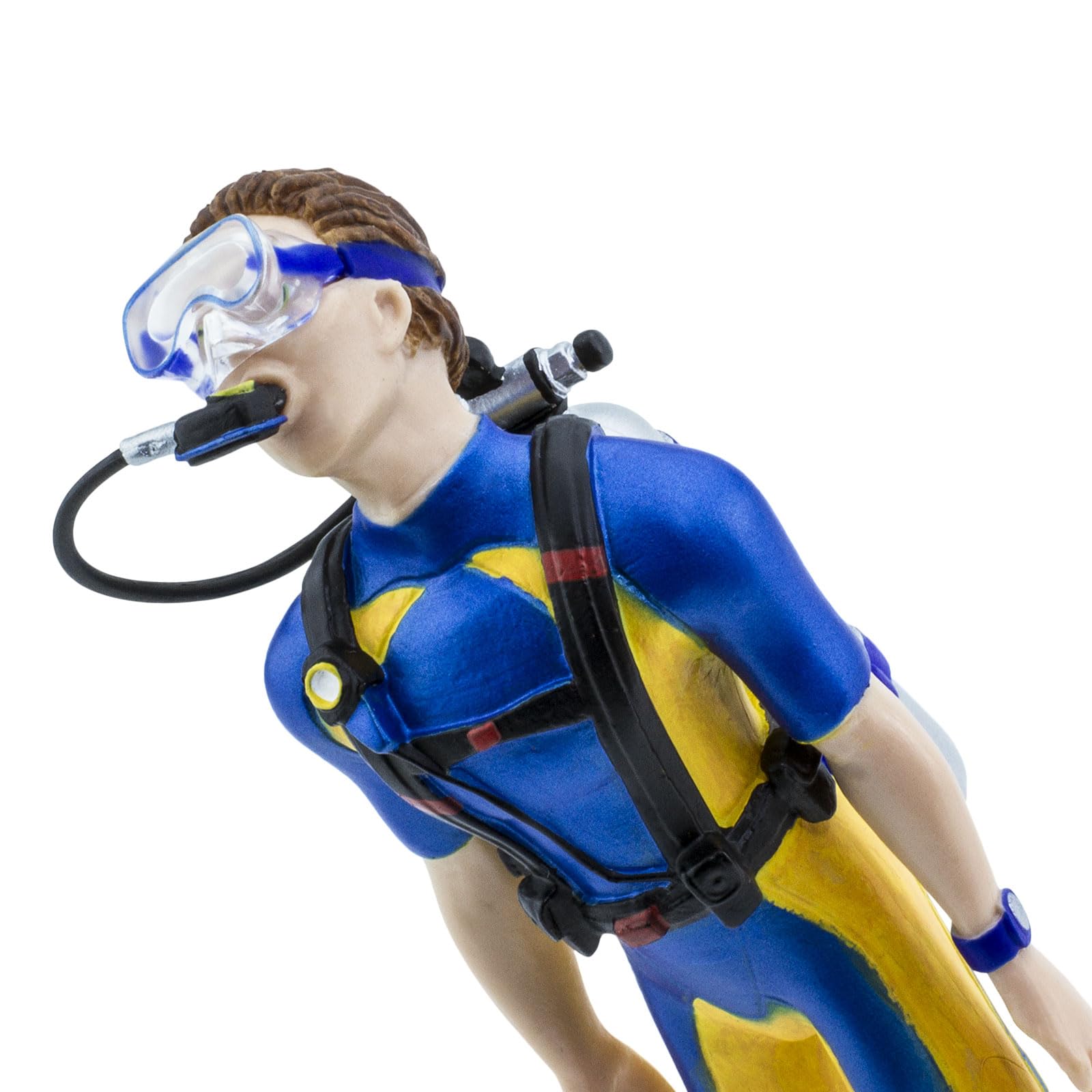 Safari Ltd. Kevin the Underwater Adventurer Figurine - Detailed 7" Plastic Model Figure - Fun Educational Play Toy for Boys, Girls & Kids Ages 3+