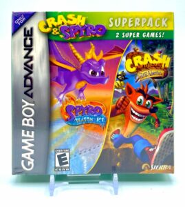 crash & spyro super pack volume 4 gameboy advance gba new