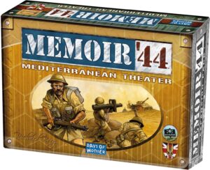 memoir '44 mediterranean theatre board game expansion - command the british army! strategy game for kids & adults, ages 8+, 2 players, 30-60 minute playtime, made by days of wonder