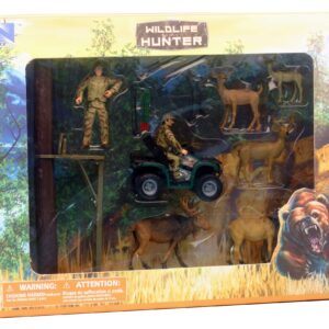 NewRay Toys Wild Life Hunter Deer Hunting Play Set