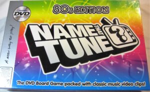 name that tune dvd board game - 80s edition by imagination