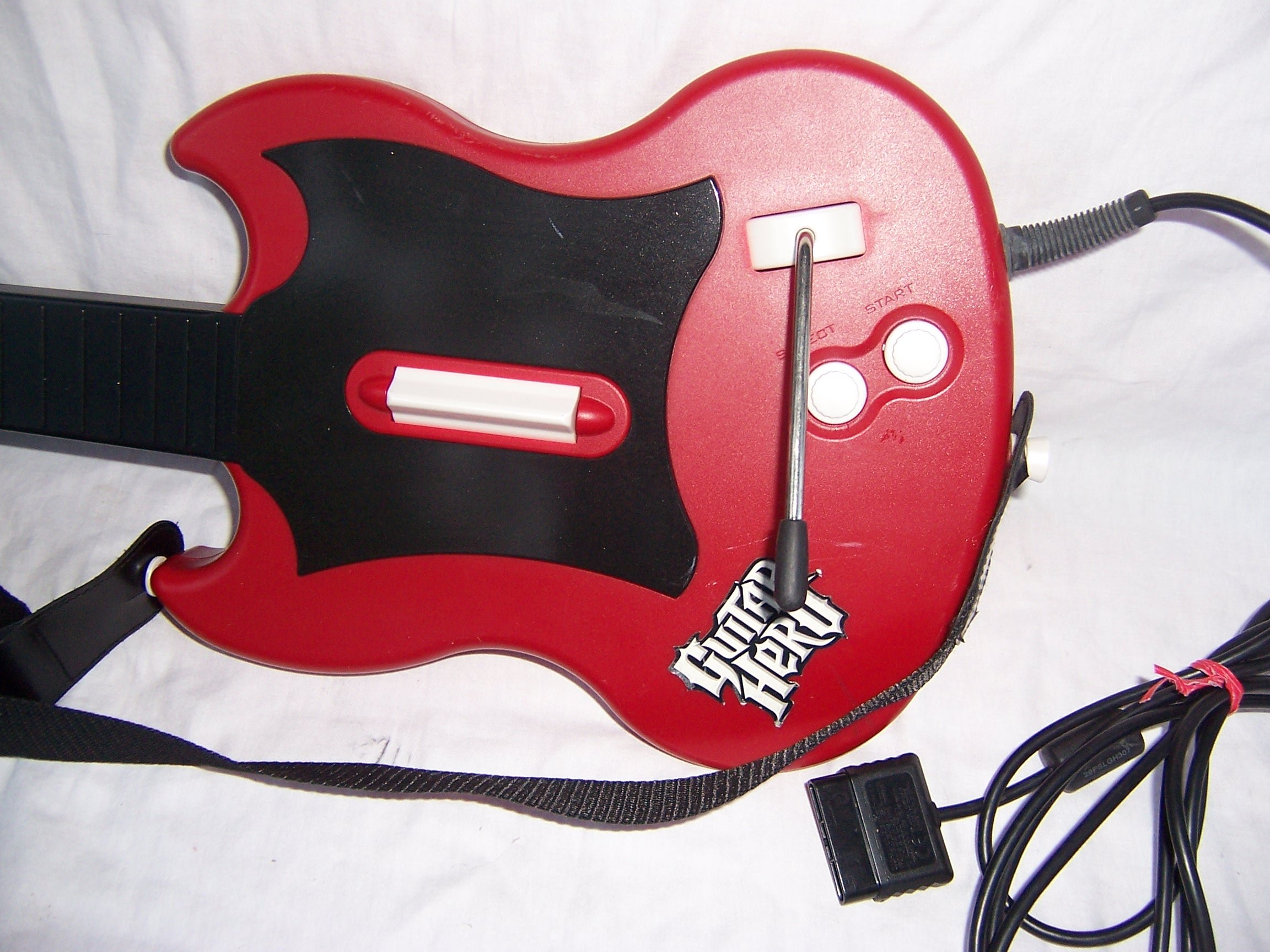 Cherry Guitar Hero SG Controller for PS2 and Guitar Hero 3