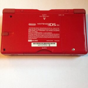 Nintendo DS Lite Limited Edition Red Mario with New Super Mario Bros.