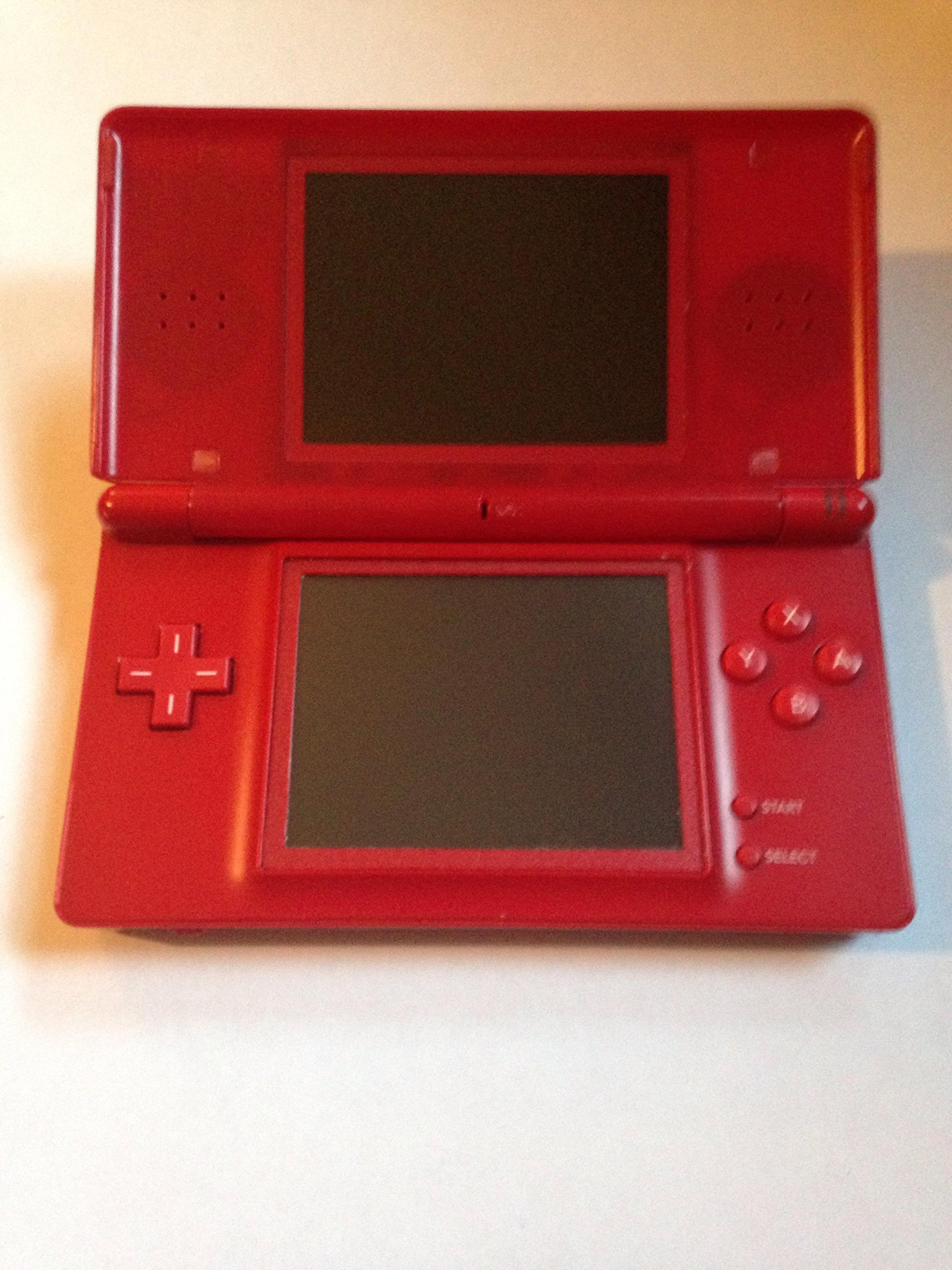 Nintendo DS Lite Limited Edition Red Mario with New Super Mario Bros.