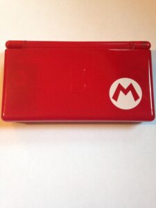 nintendo ds lite limited edition red mario with new super mario bros.