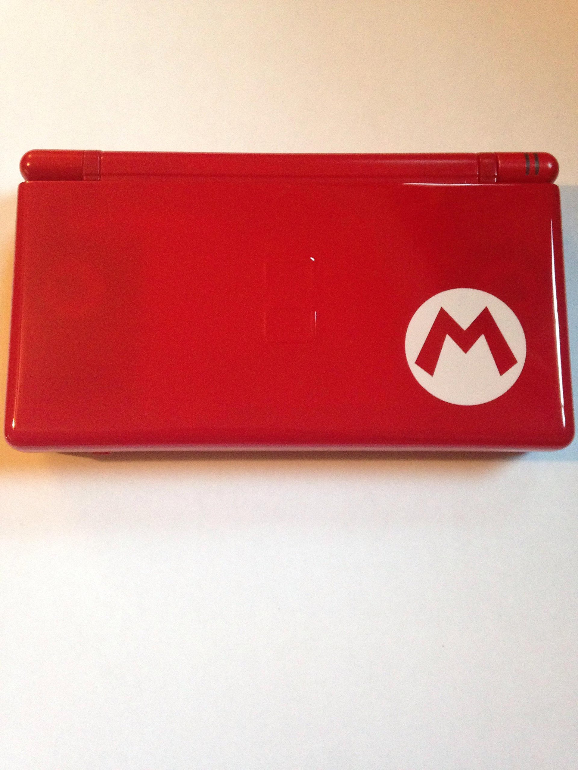 Nintendo DS Lite Limited Edition Red Mario with New Super Mario Bros.