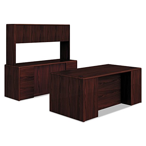 HON 10742NN 10700 Series Credenza w/Doors, 72w x 24d x 29 1/2h, Mahogany