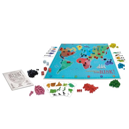 Risk 1959 The Classic Reproduction of Risk with Original Artwork and Components by Winning Moves Games USA, the World Domination and Strategy Battle Game for 2 to 6 Players, Ages 8+