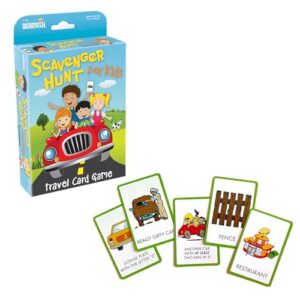 briarpatch travel scavenger hunt card game for kids, activities for family vacations, road trips and car rides, ages 6 and up