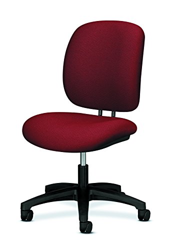 HON Comfortask Task Swivel Chair, Burgundy