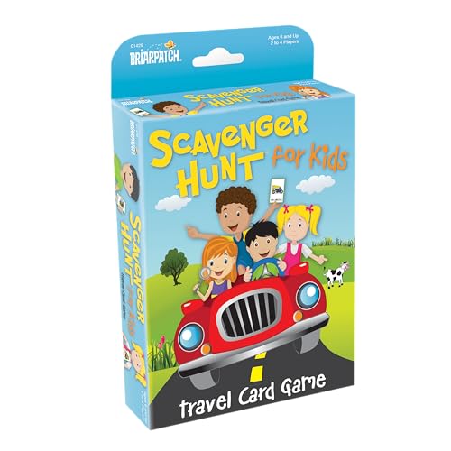 Briarpatch Travel Scavenger Hunt Card Game for Kids, Activities for Family Vacations, Road Trips and Car Rides, Ages 6 and Up