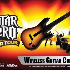 PS2 Guitar Hero World Tour - Stand Alone Guitar