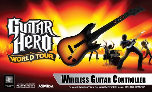 PS2 Guitar Hero World Tour - Stand Alone Guitar