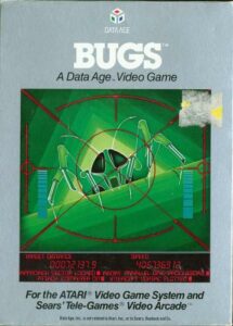 bugs atari 2600 game cartridge