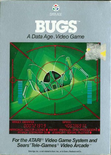 Bugs Atari 2600 Game Cartridge