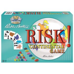 Risk 1959 The Classic Reproduction of Risk with Original Artwork and Components by Winning Moves Games USA, the World Domination and Strategy Battle Game for 2 to 6 Players, Ages 8+