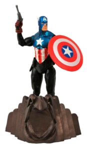 disney marvel select captain america action figure -- 7'' h