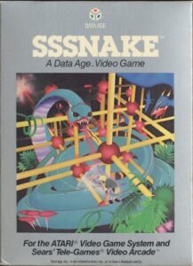 sssnake atari 2600 game cartridge