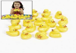 duck matching game (set of 20 rubber duckies) party games