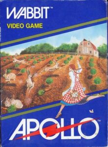 wabbit atari 2600 game cartridge