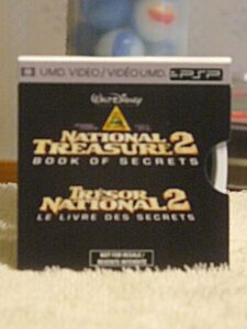 national treasure 2 psp umd movie